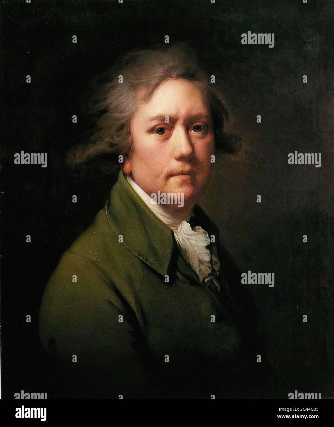 Joseph Wright of Derby (1734-1797) - Self Portrait Age About Fifty C ...
