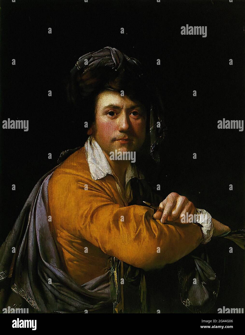 Joseph Wright of Derby (1734-1797) - Self Portrait Age About Forty C ...