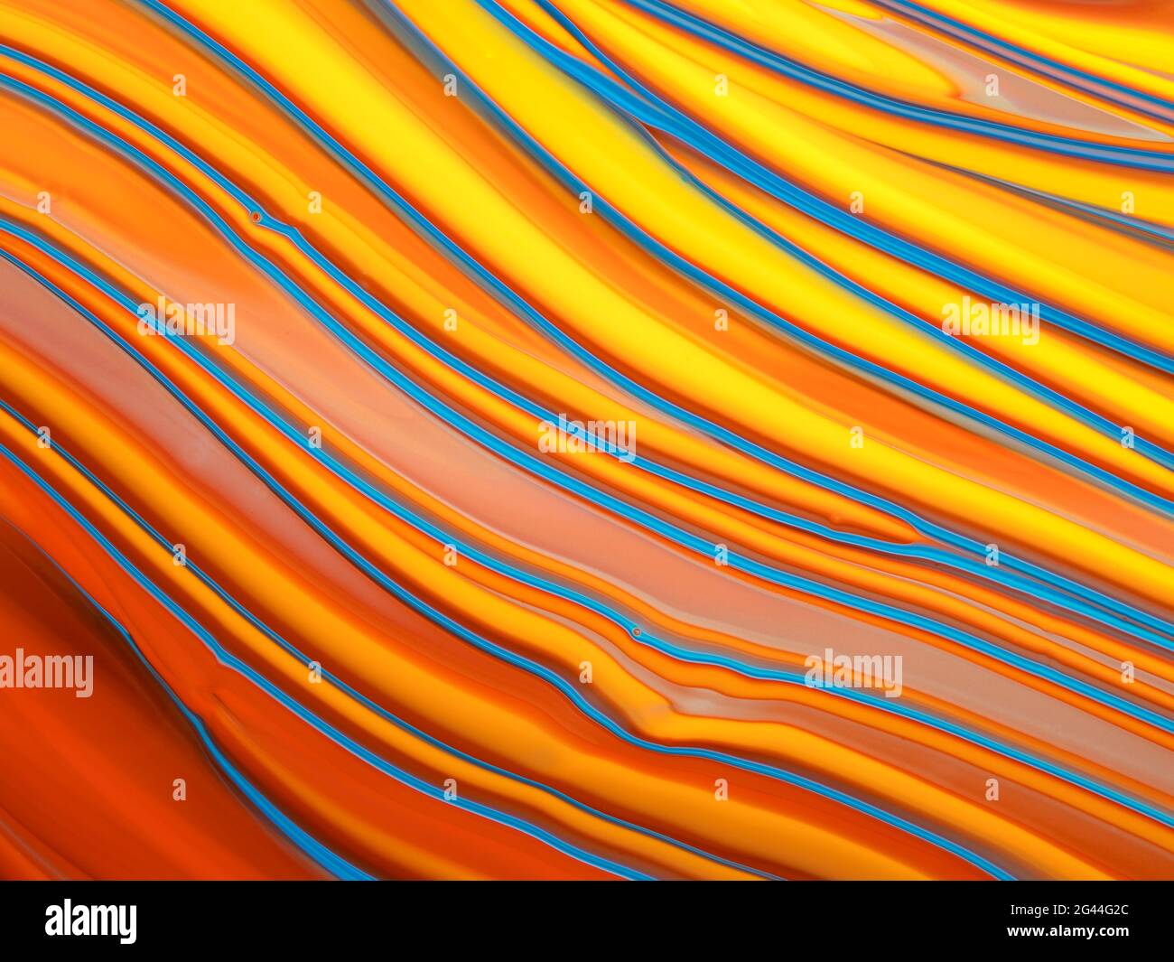 Abstract image of mixed colors of acrylic paint Stock Photo - Alamy