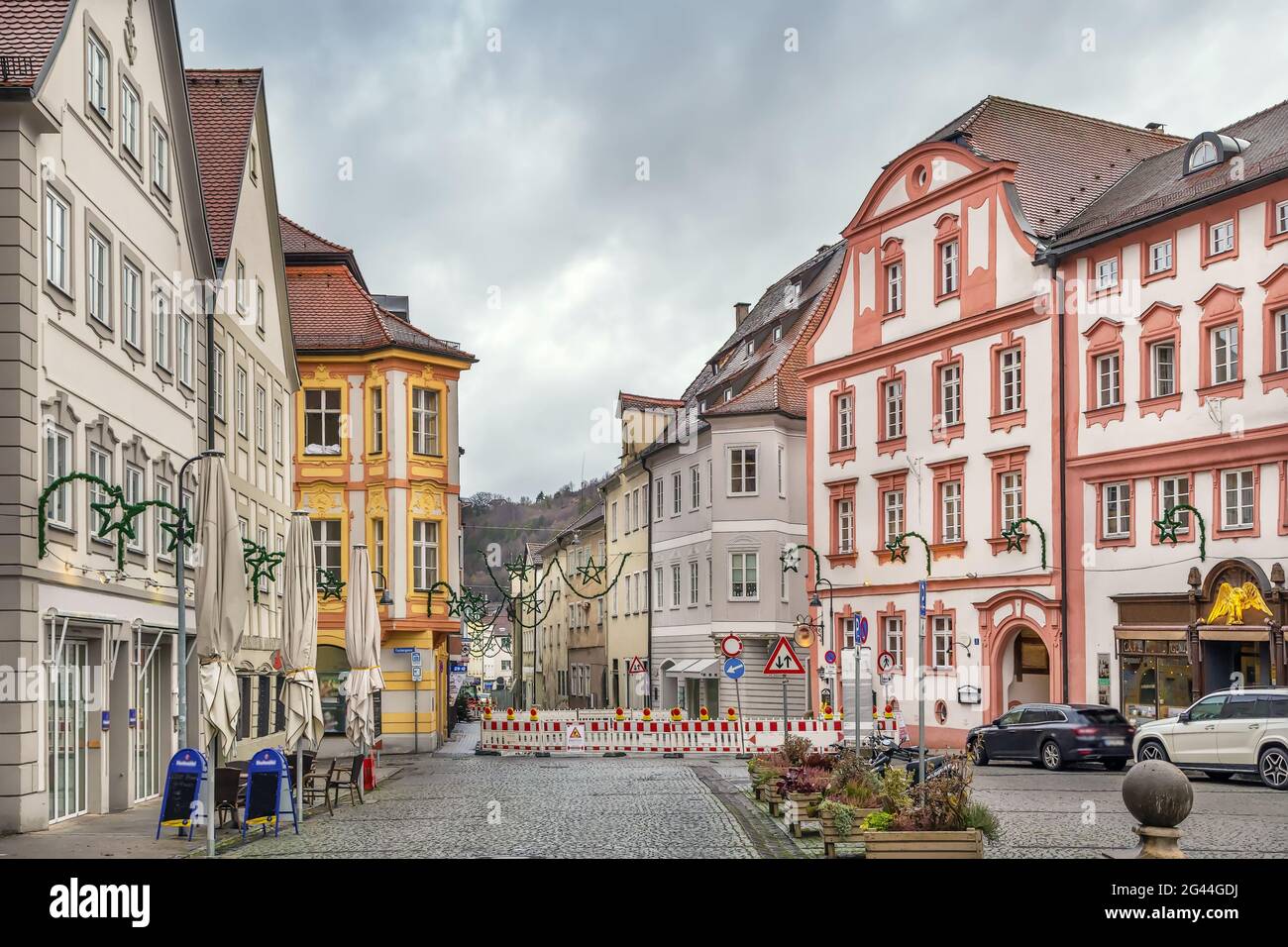 Street in Eichstatt, Germany Stock Photo - Alamy
