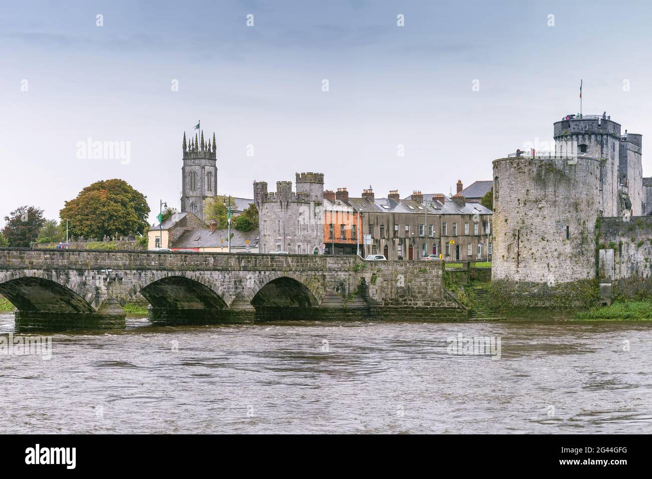 View of King John's Castle, Limerick, Ireland Stock Photo - Alamy