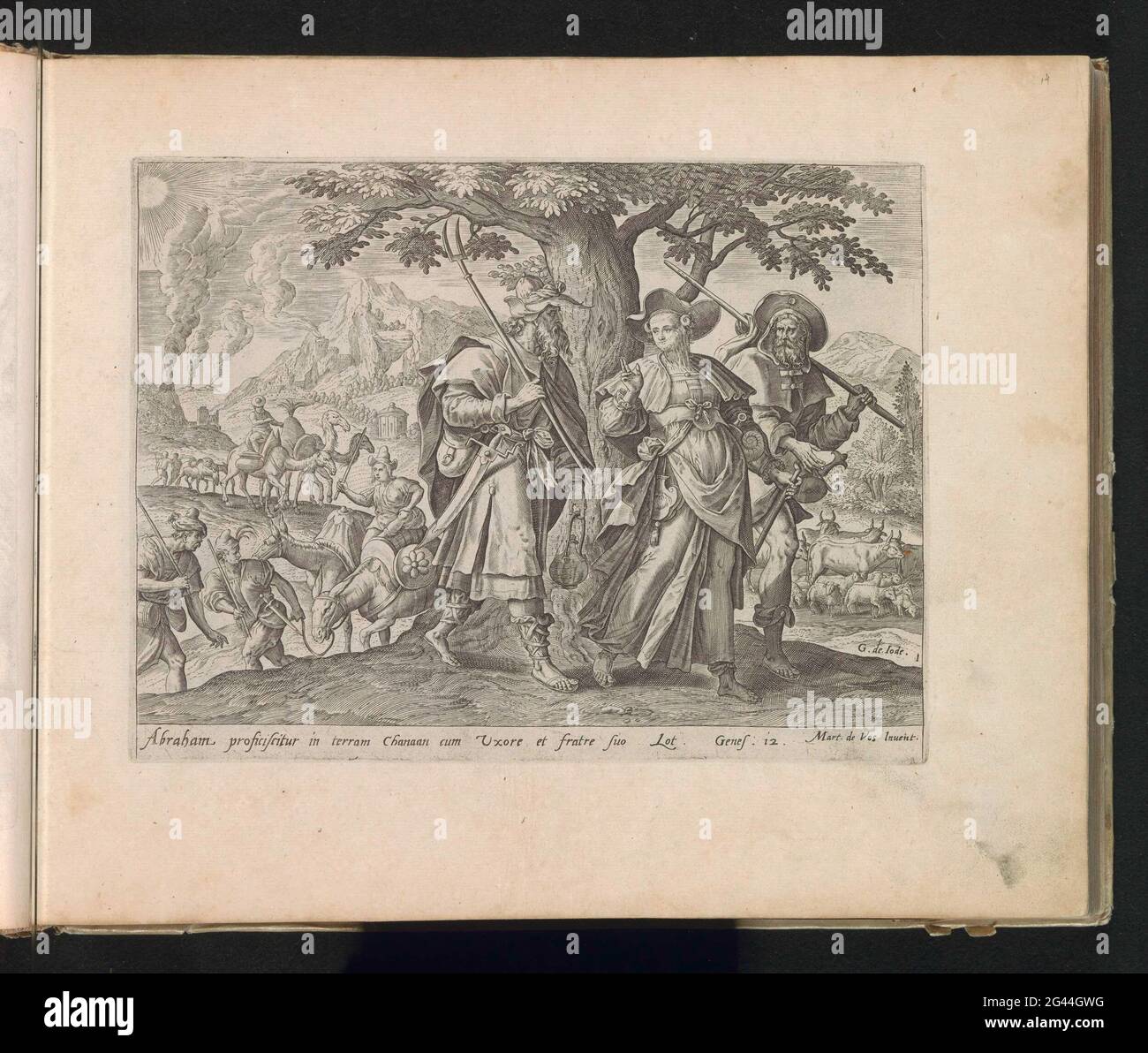 Abraham and lot in bible hi-res stock photography and images - Alamy