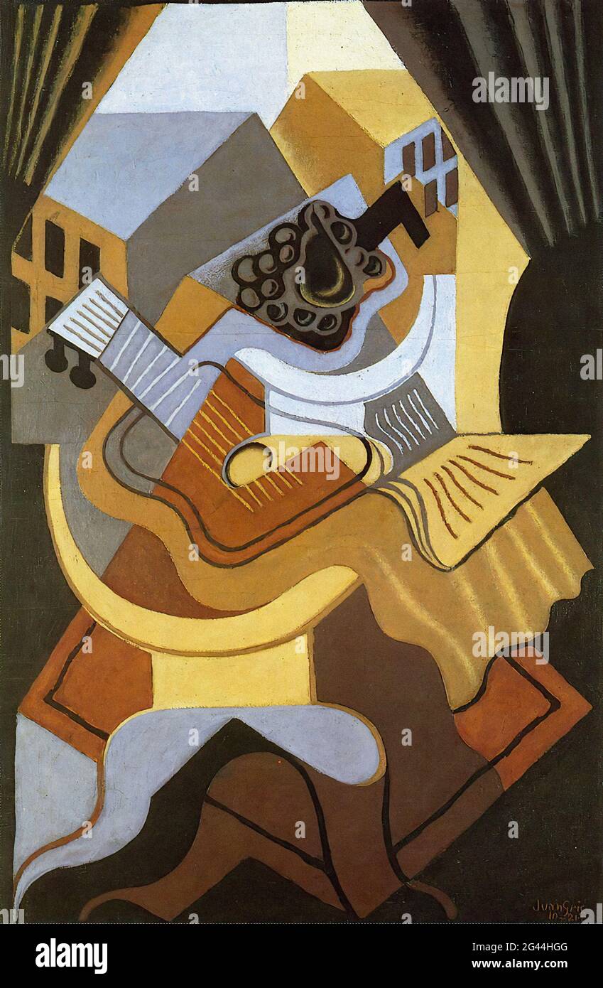 Juan Gris - Pedistal Table Front Window 1921 Stock Photo - Alamy