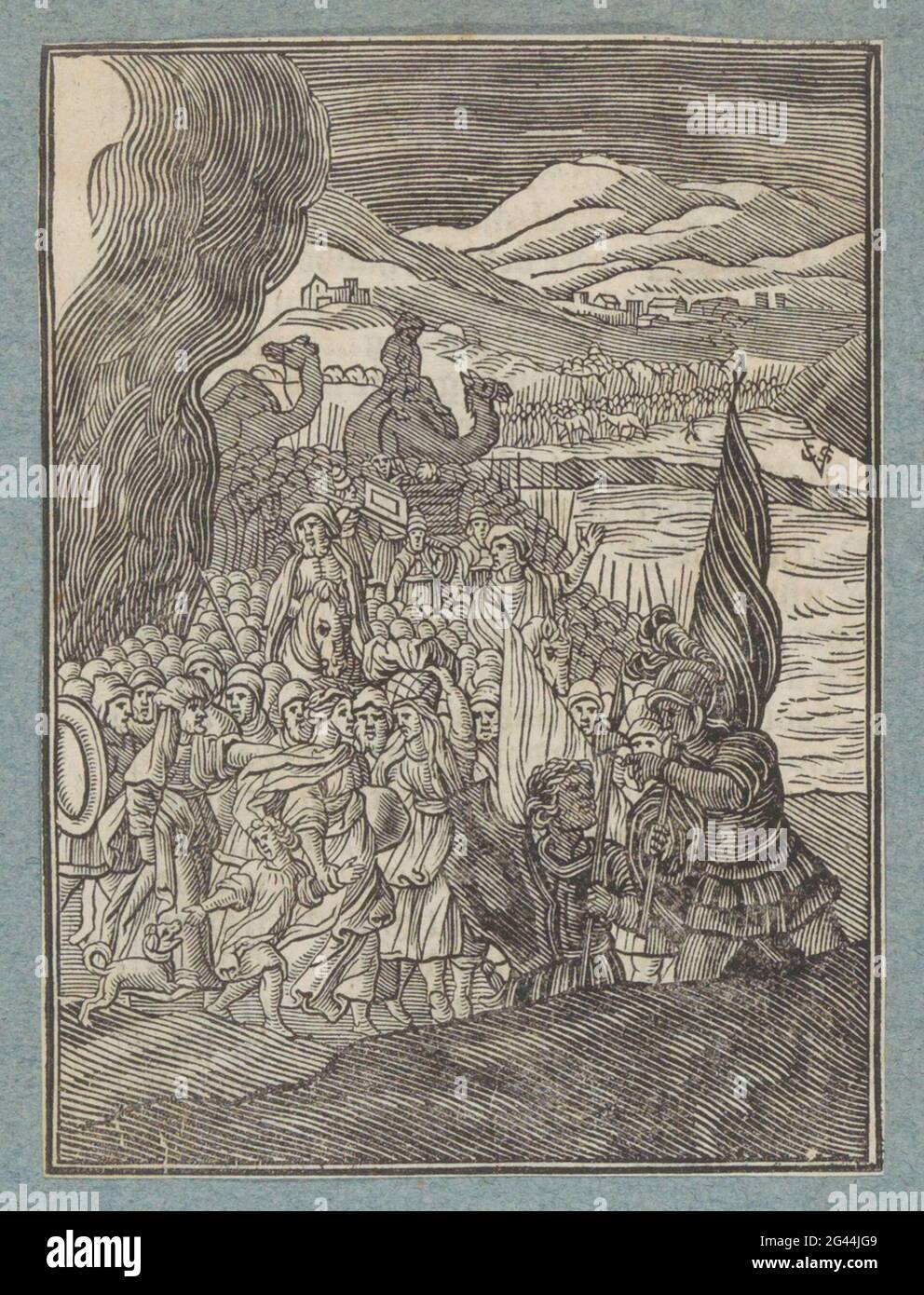 Draw Israelites over the Jordaan; Pass through the Schelfzee. The ...