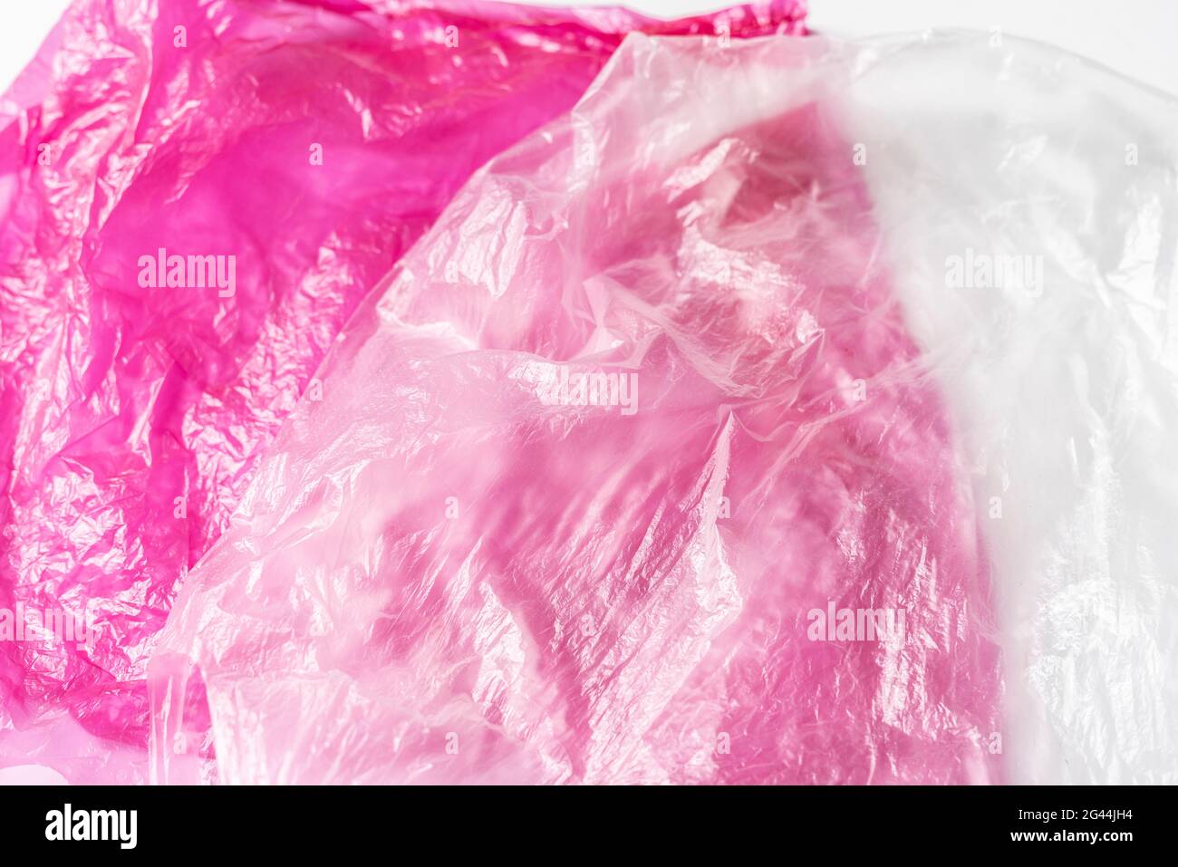 abstract plastic material crumpled texture. transparent Stock Photo - Alamy