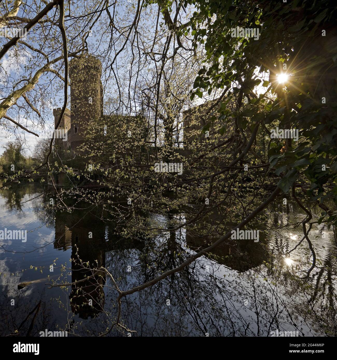 Landesburg Lechenich, Erftstadt, North Rhine-Westphalia, Germany ...