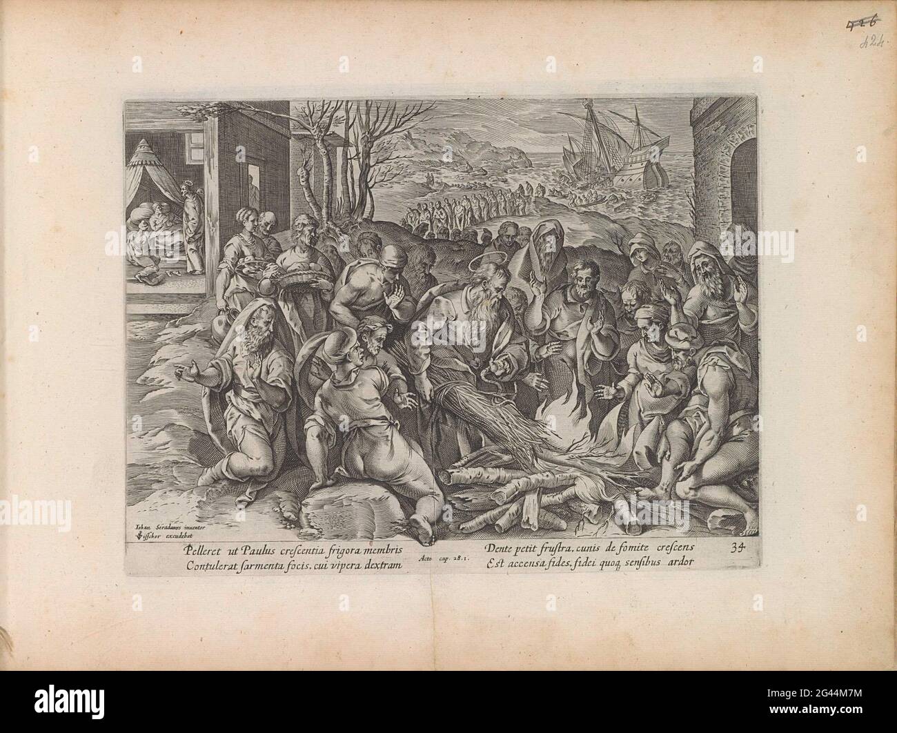 Paul at Malta; Acta Apostolorum; Acts of the Apostles; Theatrum ...