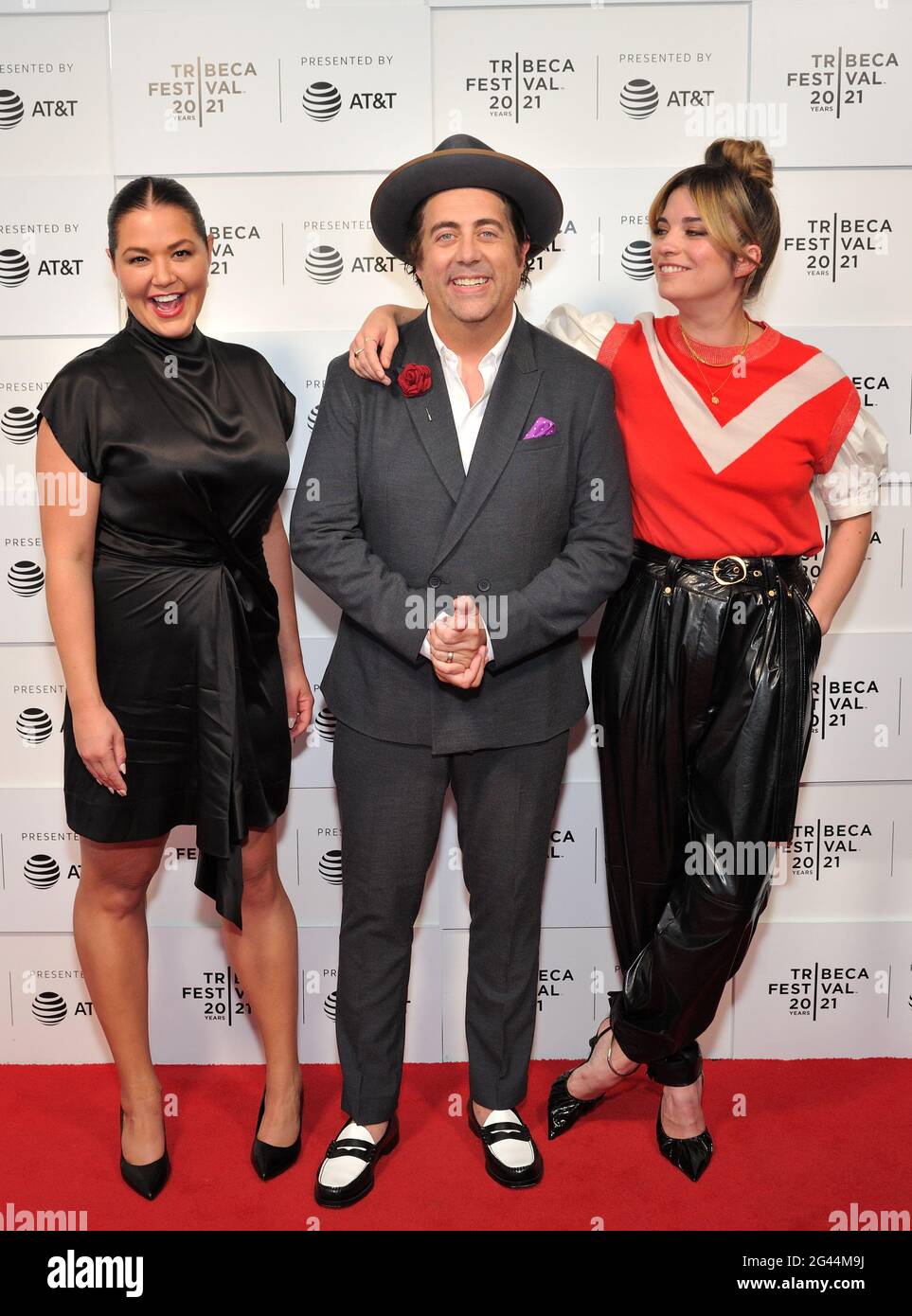 L-R: Mary Hollis Inboden, Eric Petersen and Annie Murphy attend the ...
