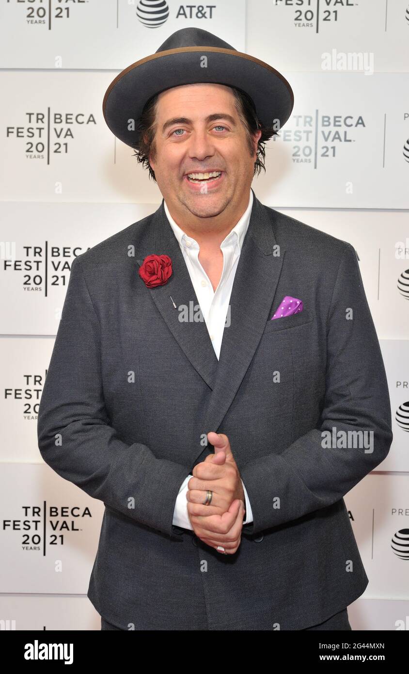 New York, USA. 18th June, 2021. Eric Petersen attends the world ...