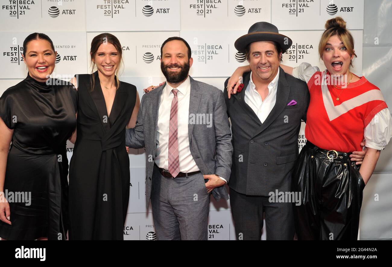 New York, USA. 18th June, 2021. L-R: Mary Hollis Inboden, Valerie ...