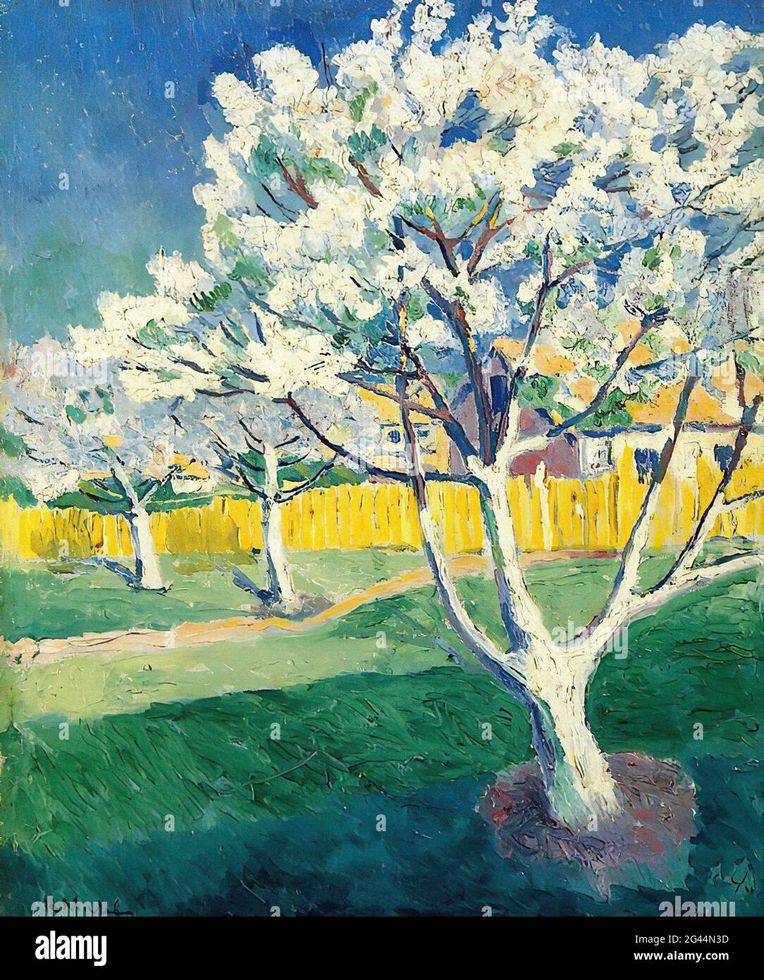 Kazimir Malevich - Apple Tree Blossom Stock Photo - Alamy