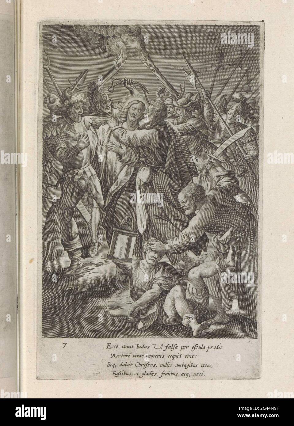Judaskus and Arrest of Christ; Life and passion of Christ; Thesaurus ...