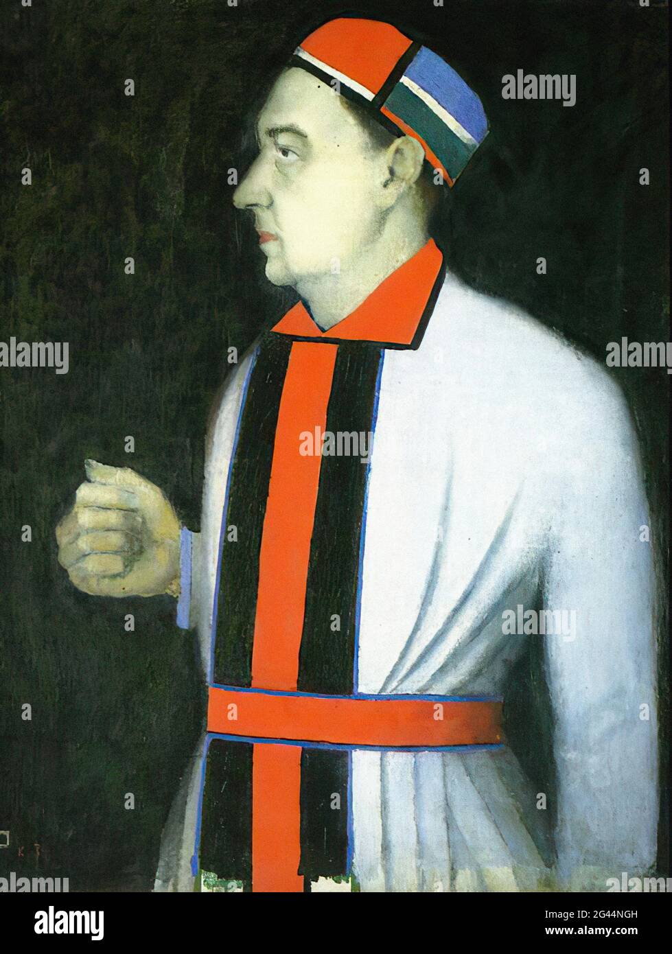 Kazimir Malevich - Portrait Man Db7215 Db601 1933 Stock Photo - Alamy