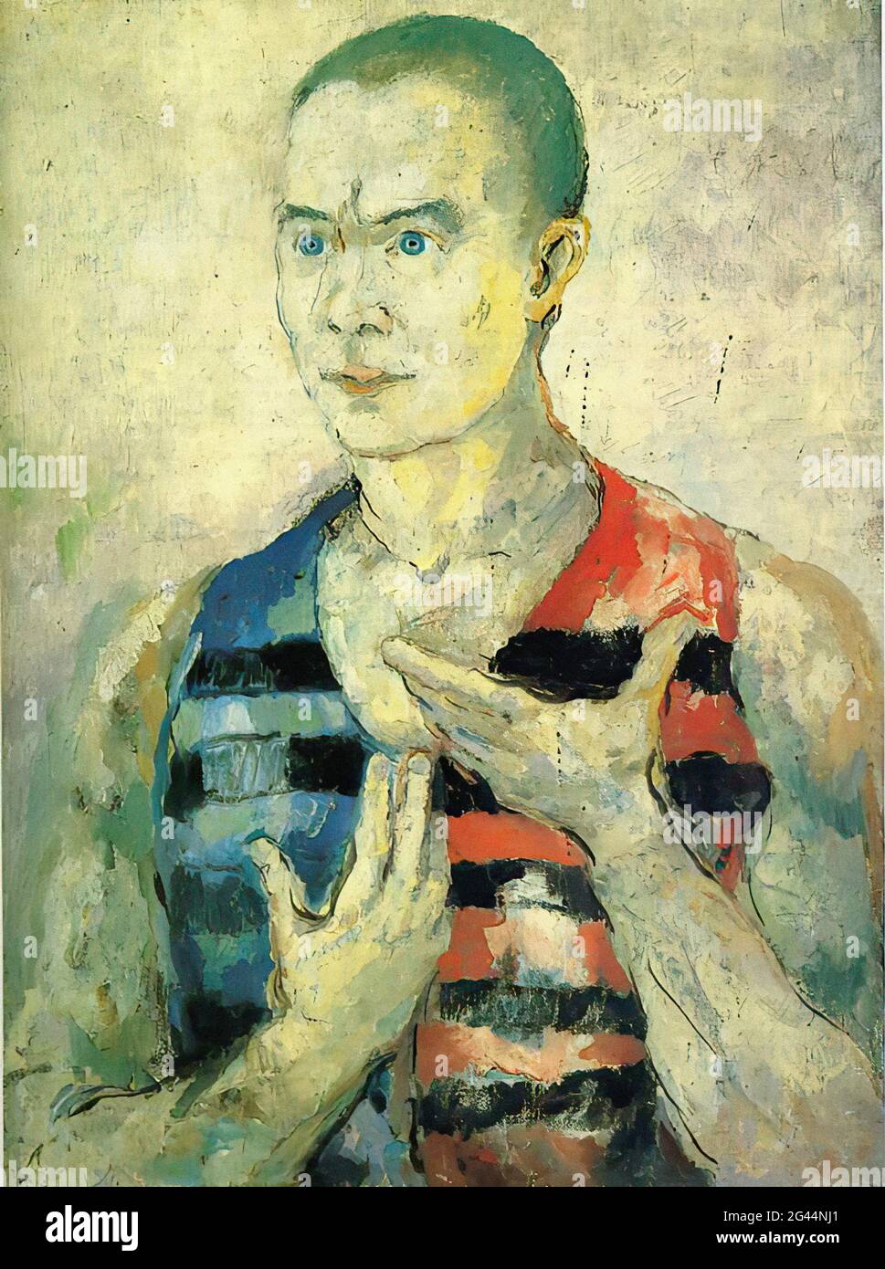 Kazimir Malevich - Portrait Youth 1933 Stock Photo - Alamy