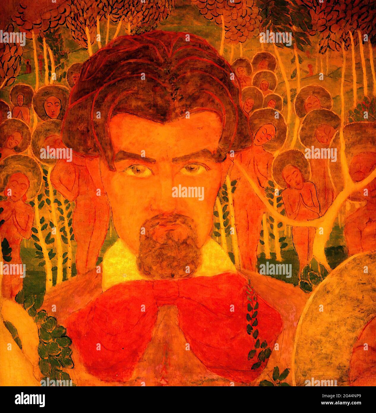 Kazimir Malevich - Self Portrait 1907 Stock Photo - Alamy