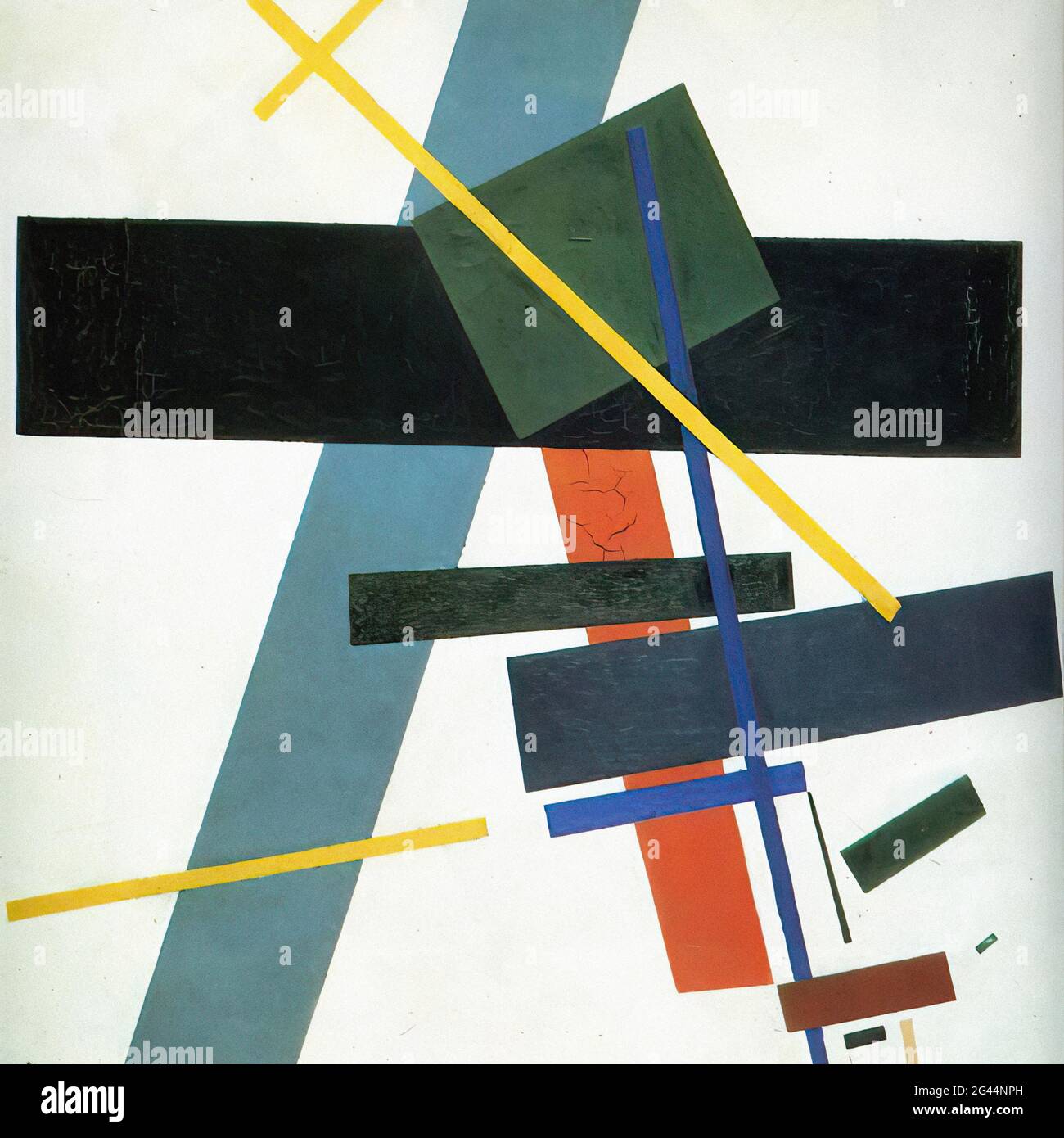 Kazimir Malevich - Suprematism 1916 Stock Photo - Alamy