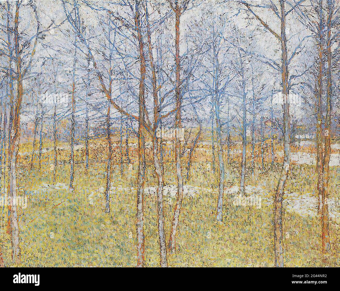 Kazimir Malevich - Spring Landscape Stock Photo - Alamy