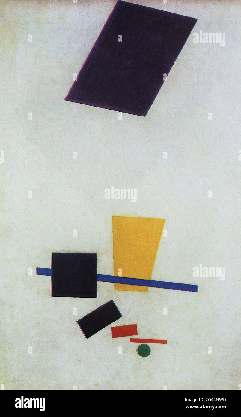 Kazimir malevich, suprematism 1915 hi-res stock photography and images ...