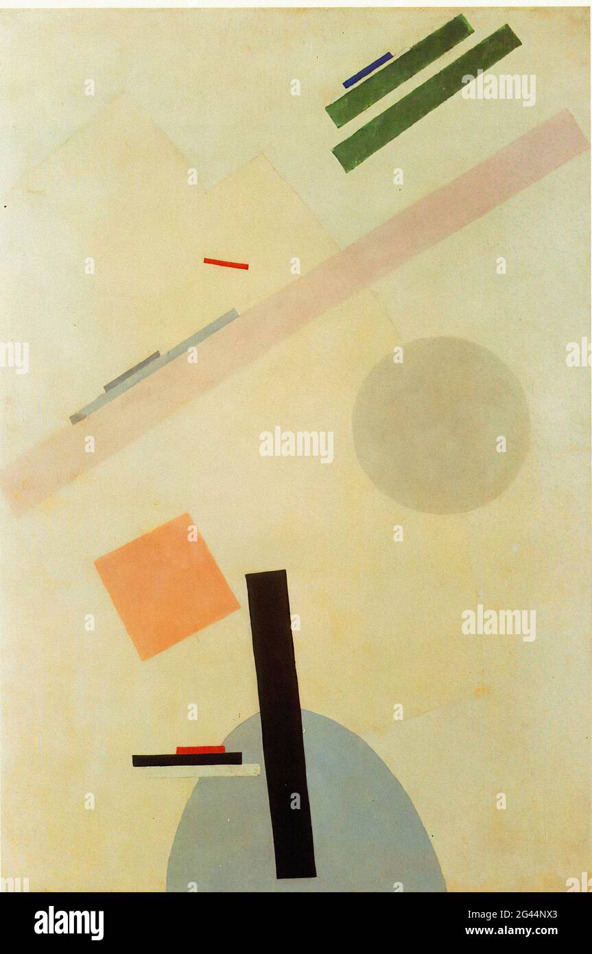 Kazimir malevich painting hi-res stock photography and images - Alamy