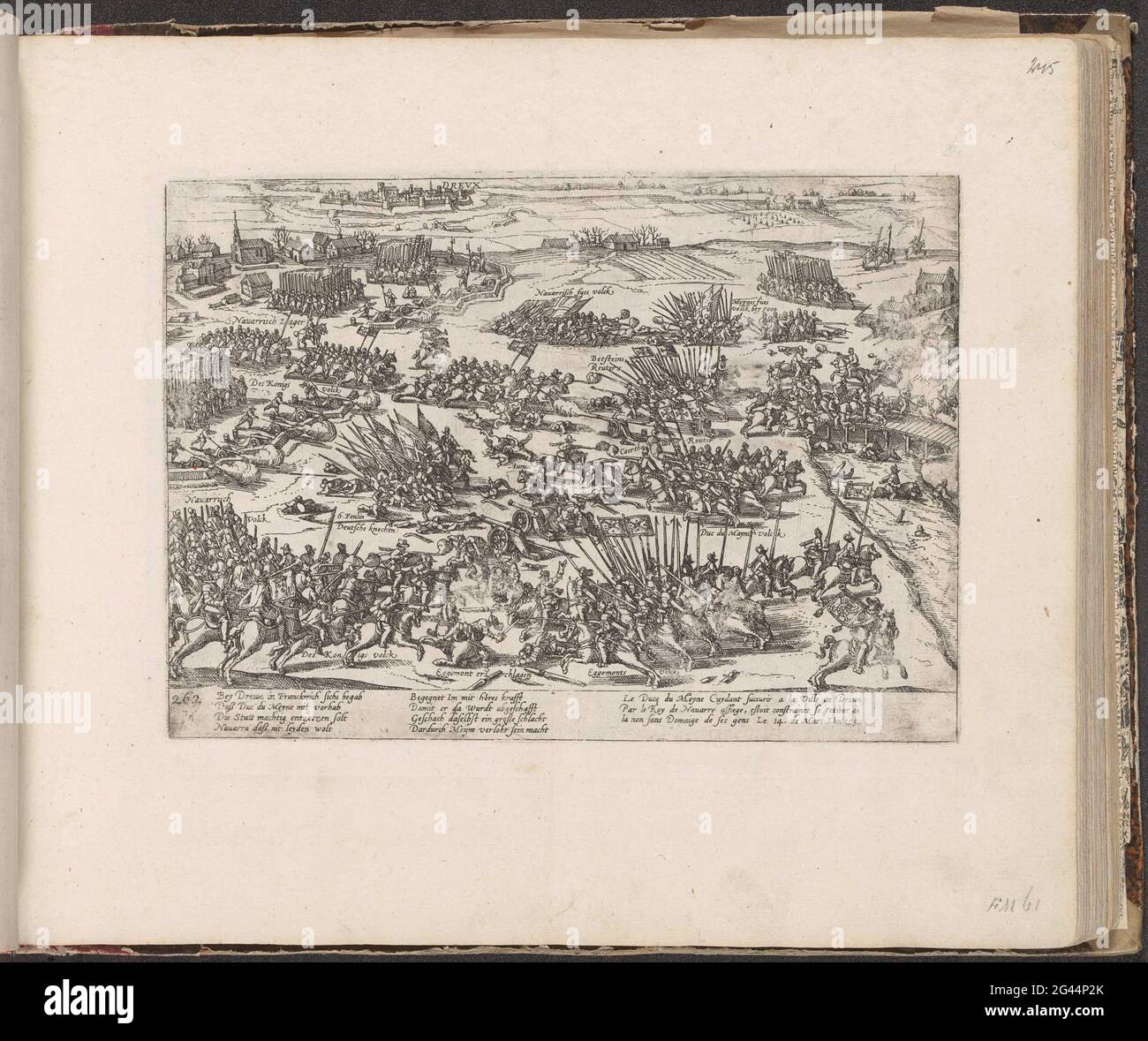 Battle of Ivry (Dreux), 1590; Series 4: French, German and English ...