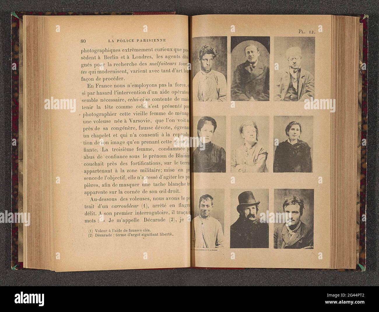 Nine portraits of unknown men and women Stock Photo - Alamy