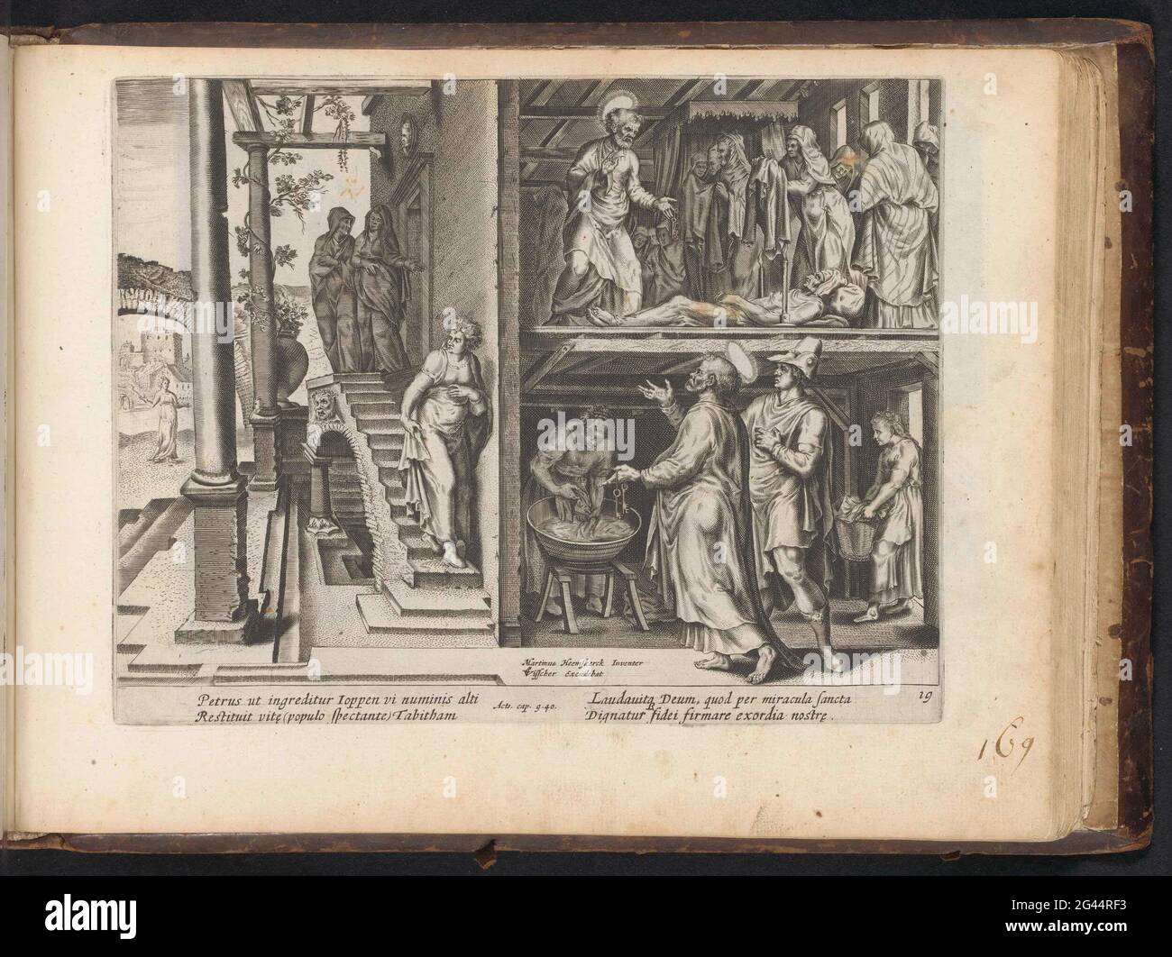 Revival of Tabita by Petrus in Joppe; Histories Petri; Acta Apostolorum ...