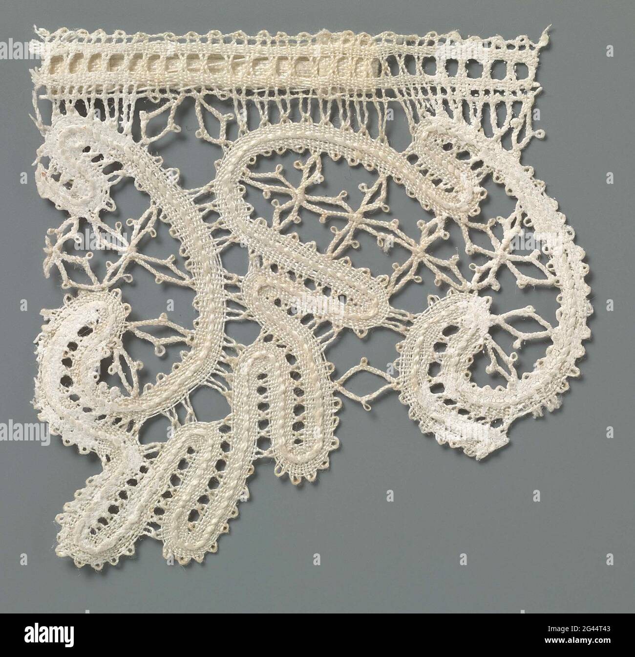 Strip of a climbing side with winding ribbon in large turns and narrow ...