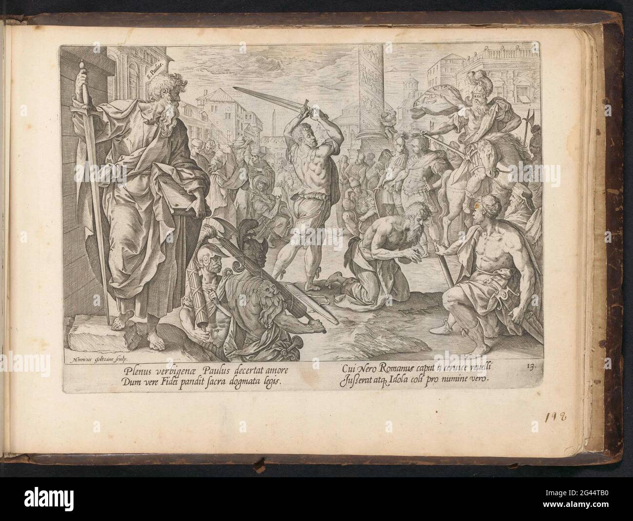 Martyrdom of Paulus; From the Twaelf Apostles and Haer Martelrie ...