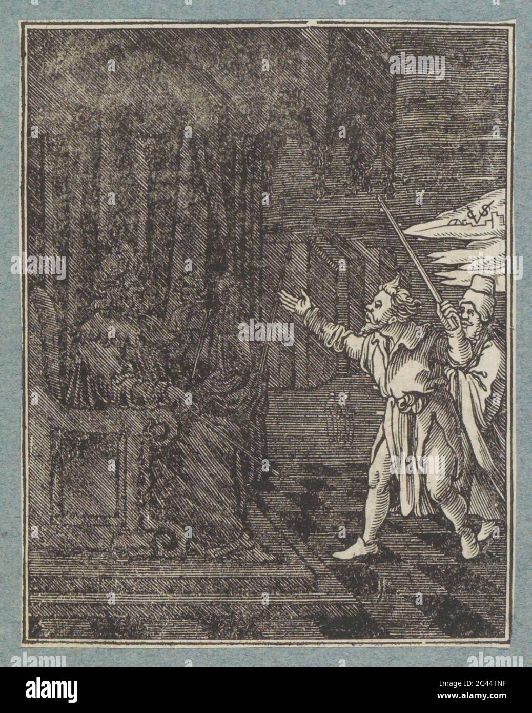 Plague of darkness. The ninth plague that God left over Egypt. Moses ...