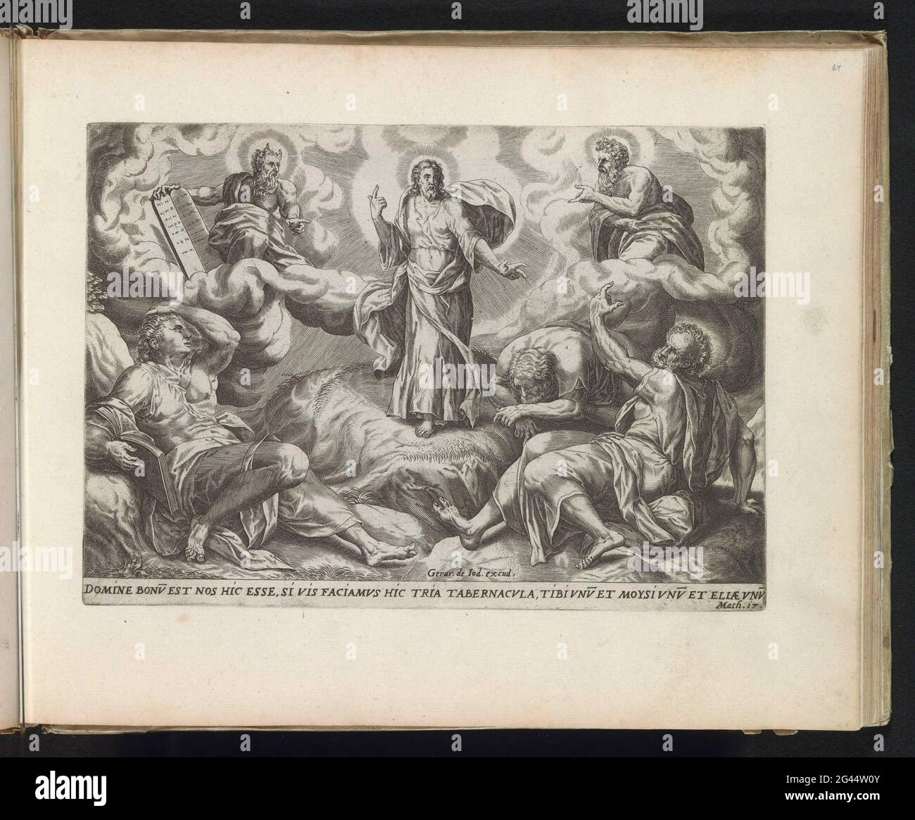 Transfiguration; Events from the life of Christ; Thesaurus Novi ...