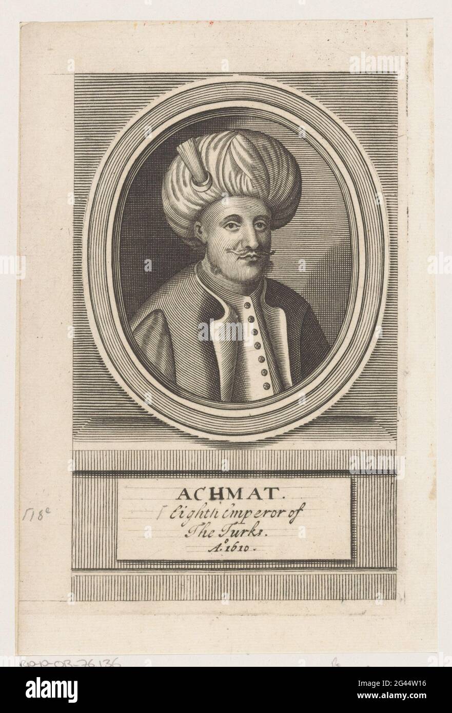 Portrait of Ahmed I, Sultan of the Ottoman Empire. Portrait of ahmed i ...