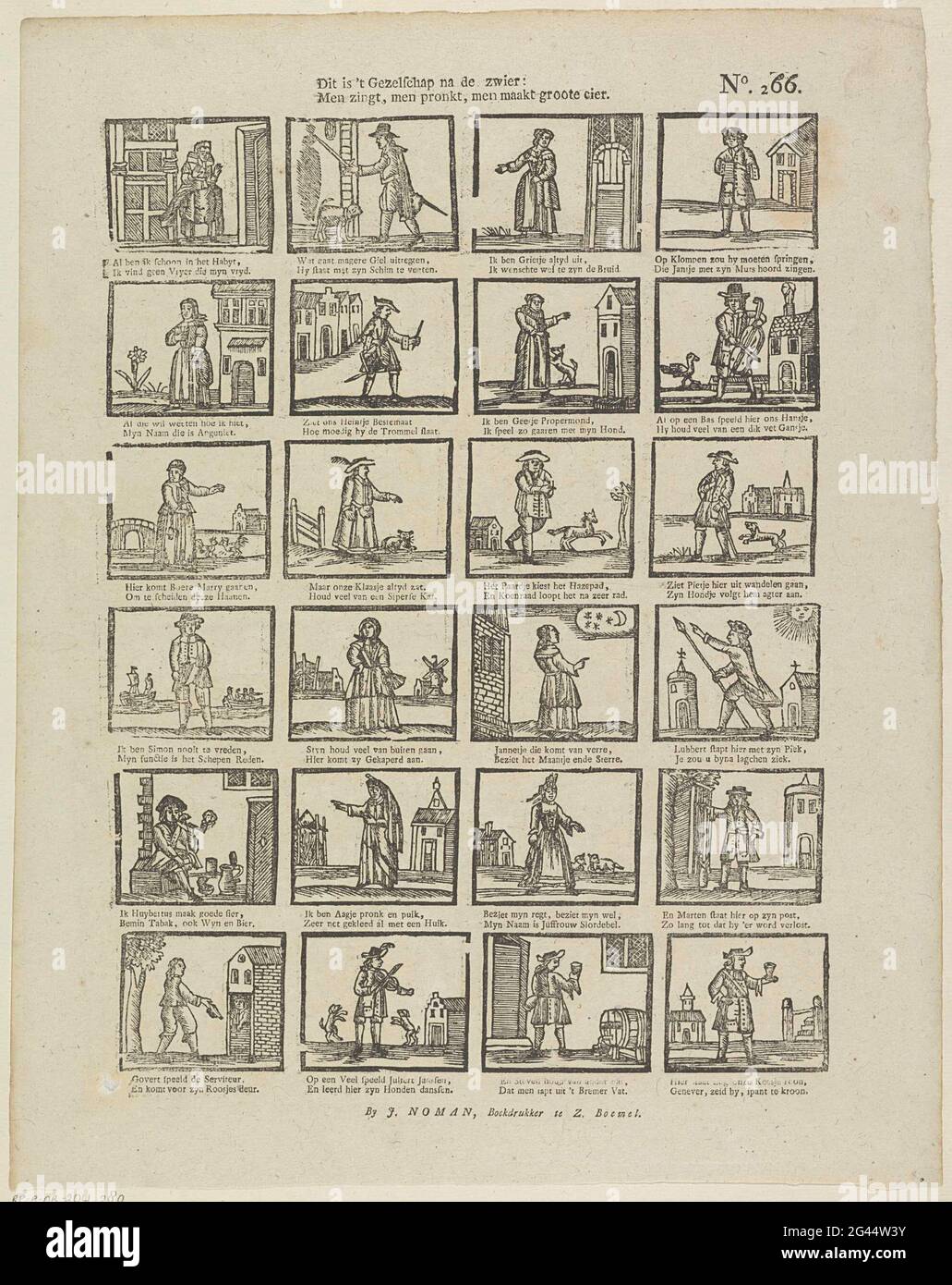 This is the company after the boom: / one sings, one shows, one makes ...