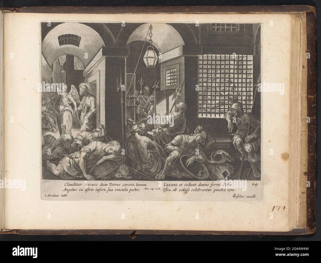 Peter is released from prison by an angel; Histories Petri; Acta ...