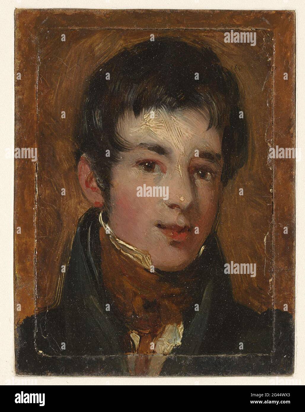 Portrait of the painter James Holland Stock Photo - Alamy