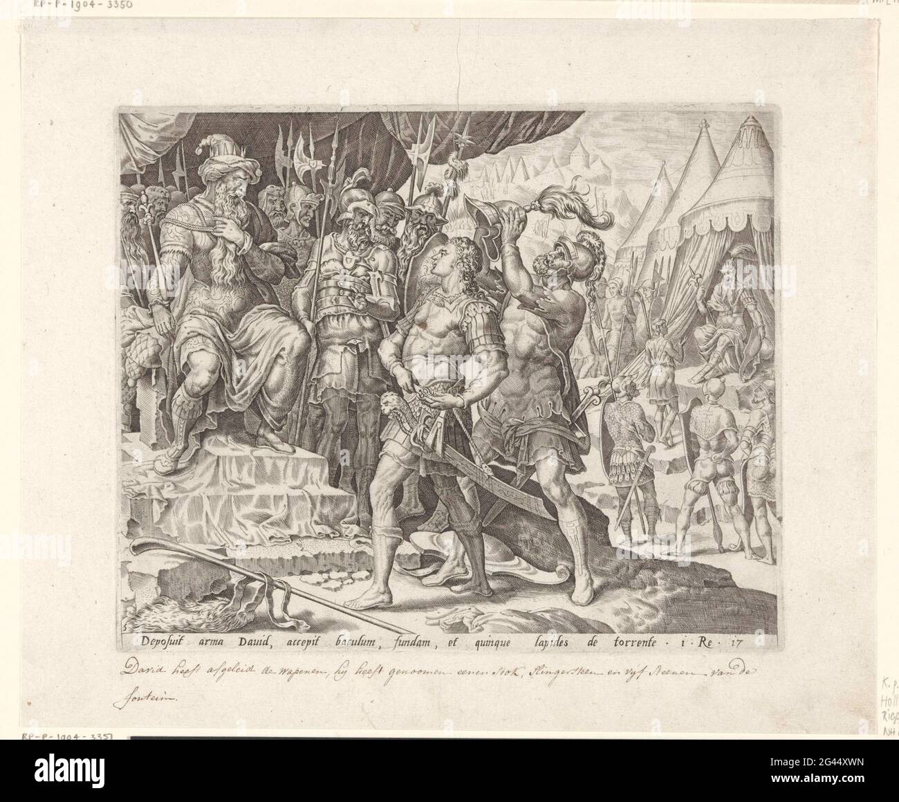 Saul receives david hi-res stock photography and images - Alamy