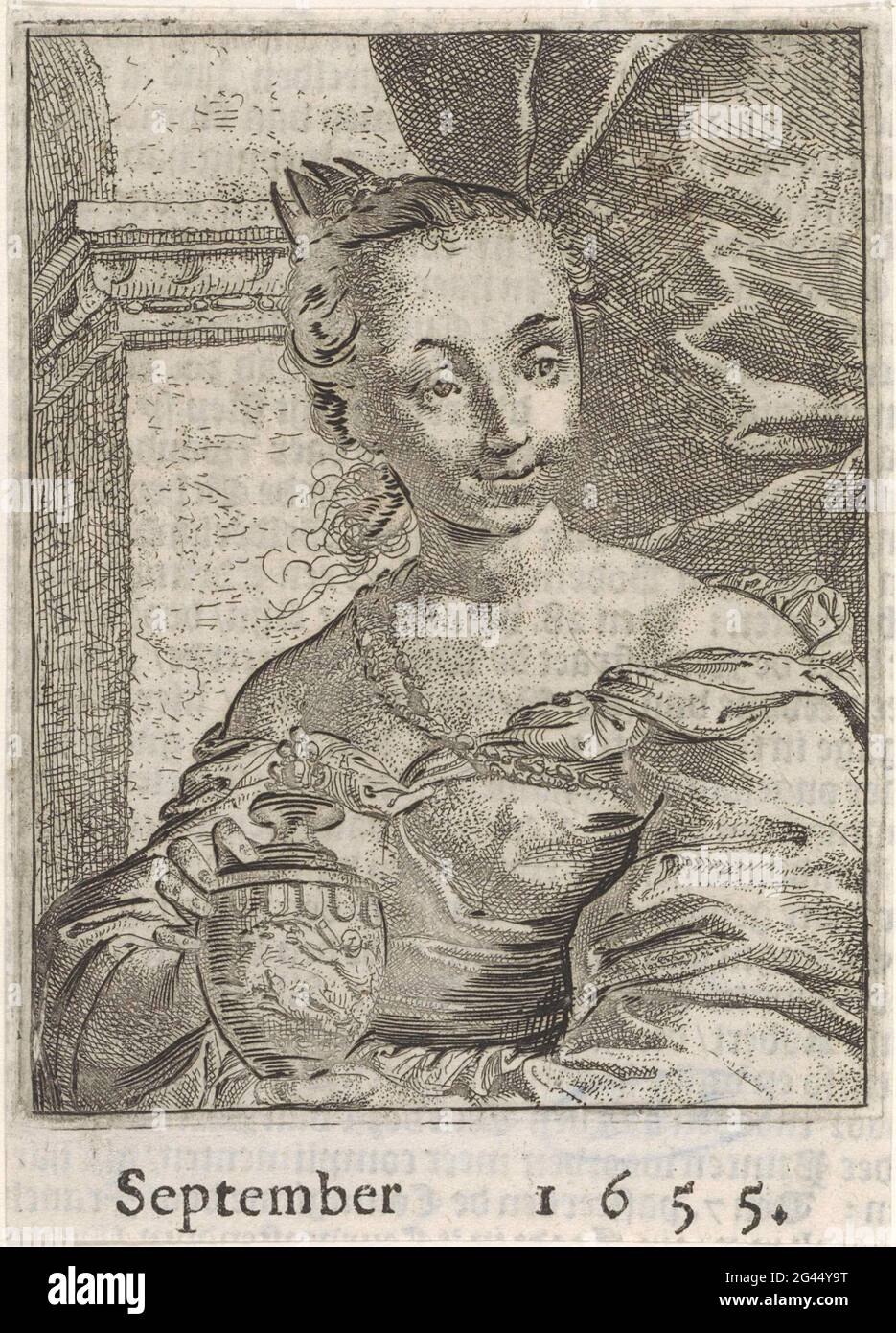 Sophonisba. Sophonisba with the poison cup in her hands. A crown on her ...