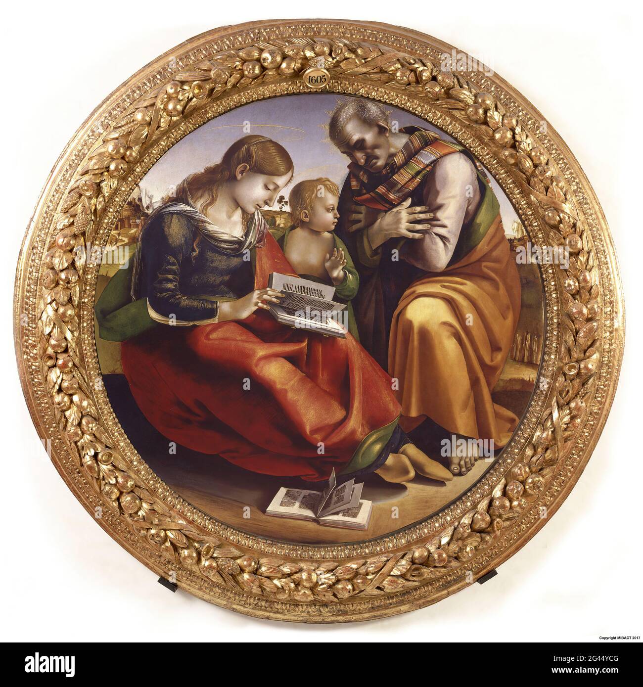 Luca Signorelli - Holy Family Stock Photo - Alamy