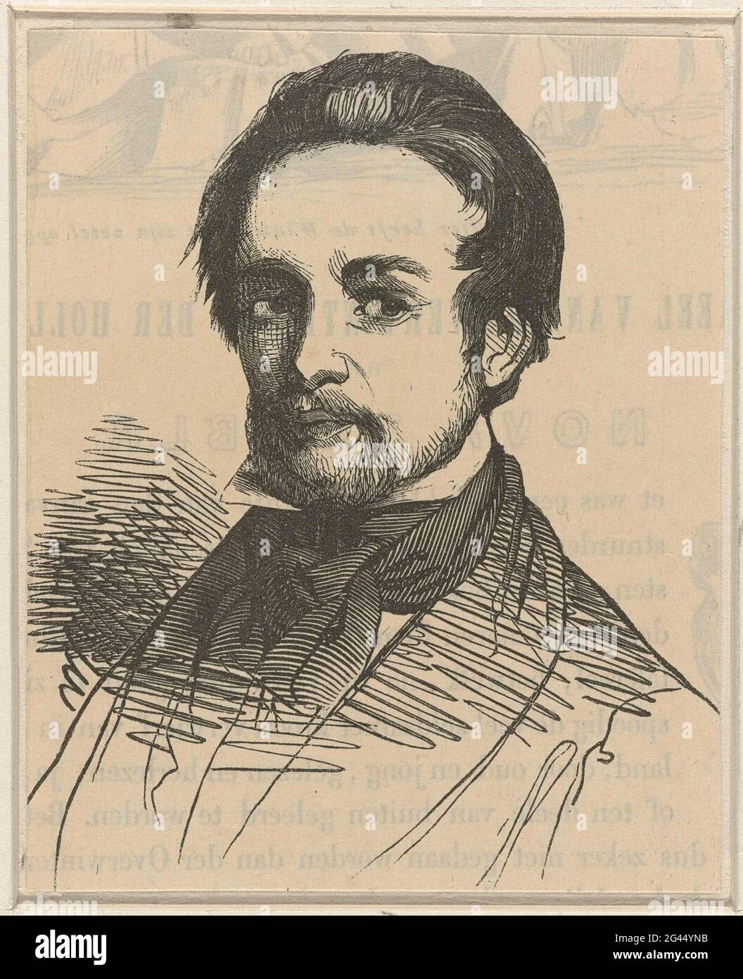 Portrait of Johannes de Mare Stock Photo - Alamy