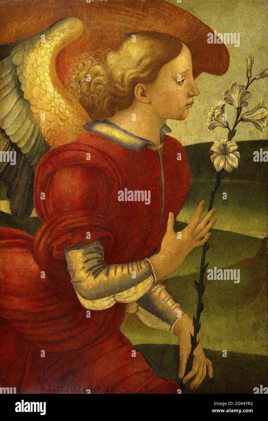 Luca Signorelli - the Archangel Gabriel Stock Photo - Alamy