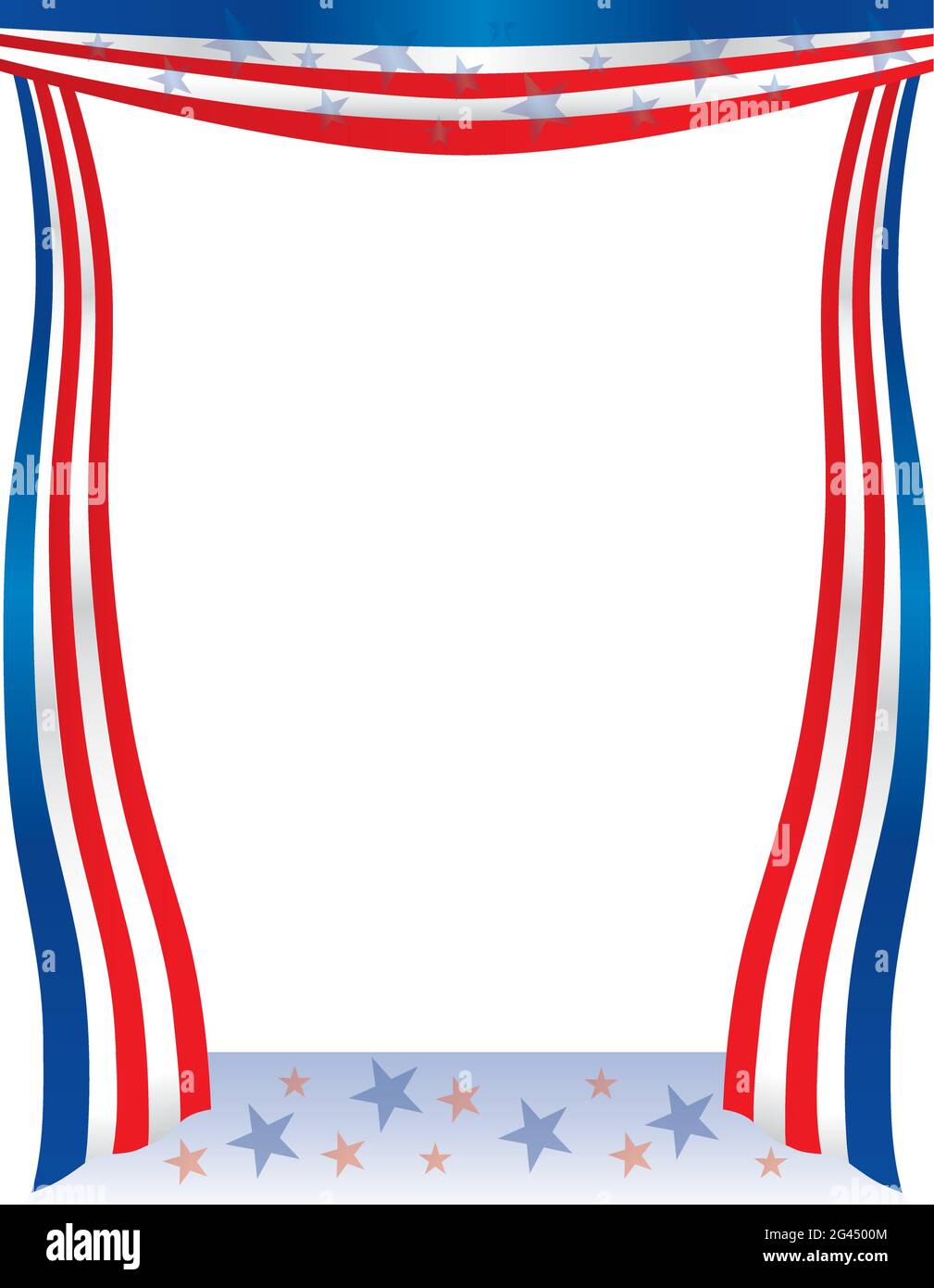 Clipart Patriotic Red Blue