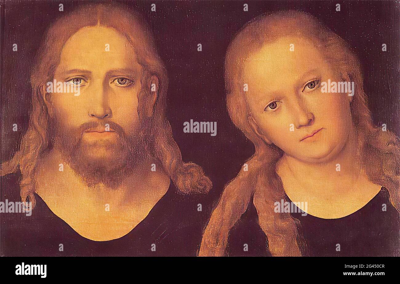 Lucas Cranach the Elder - Christ Mary 1520 Stock Photo - Alamy
