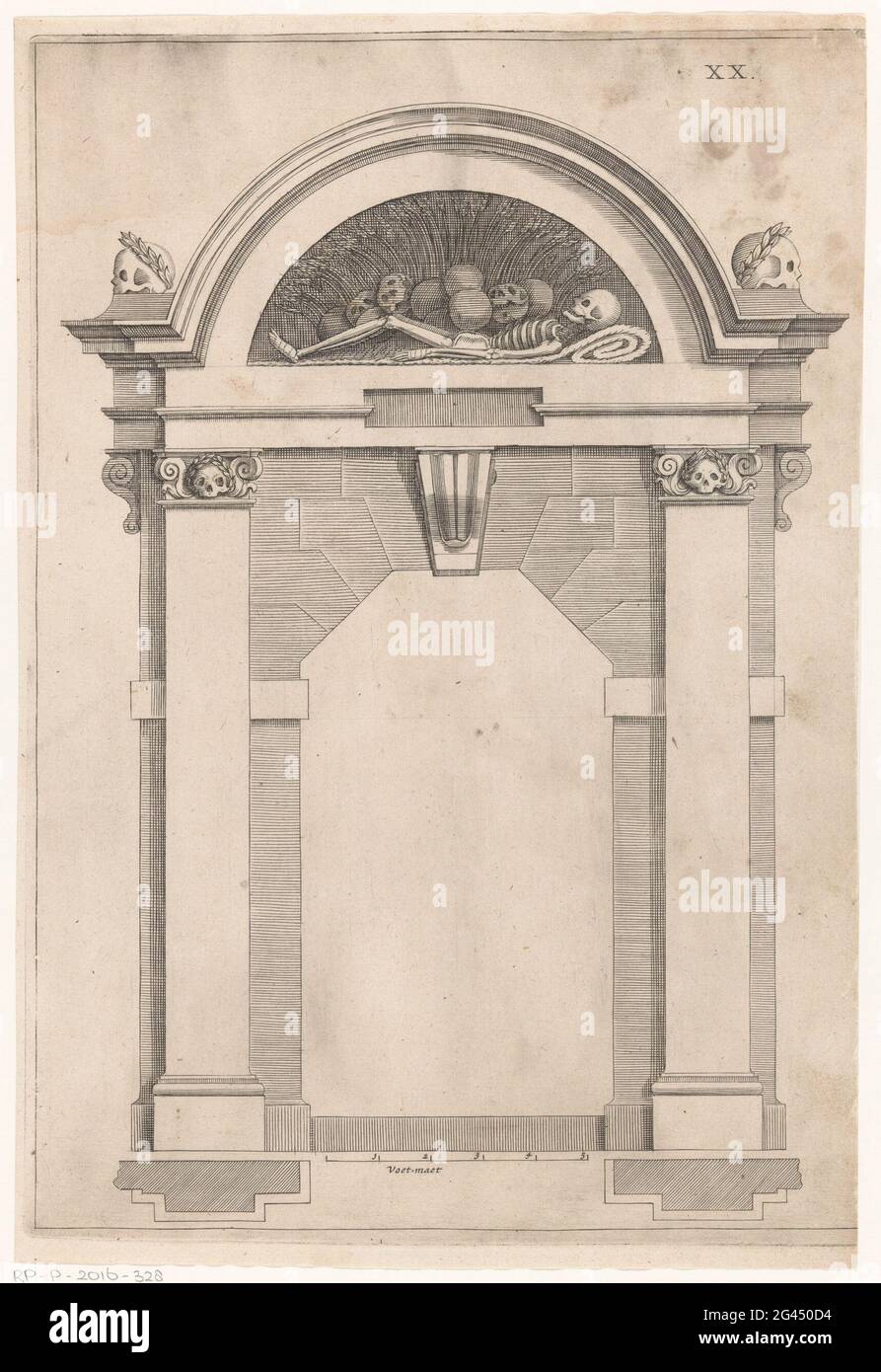 Gate to cemetery at the Westerkerk; Architectura Moderna or Buildinge ...