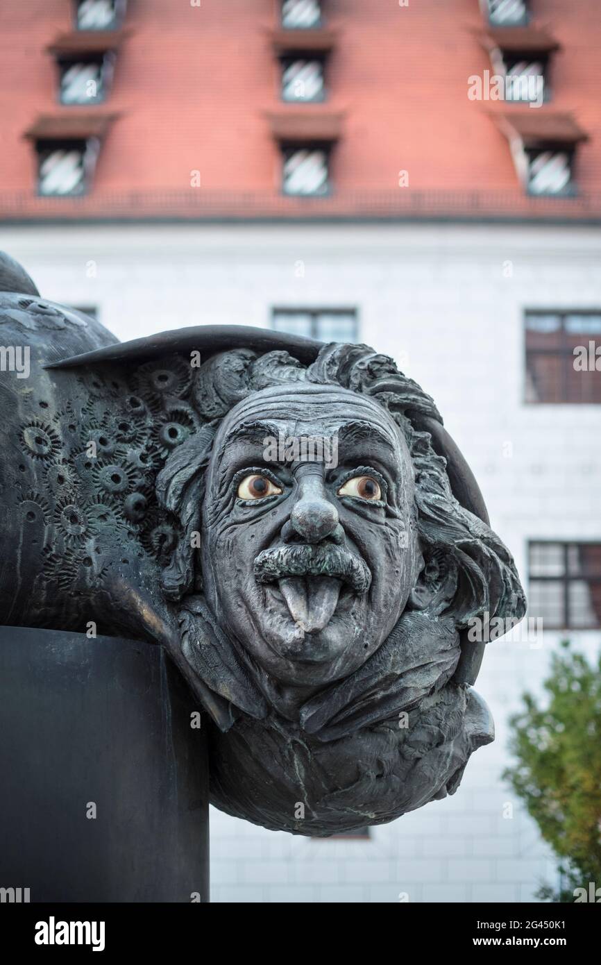 Albert einstein statue germany hi-res stock photography and images - Alamy