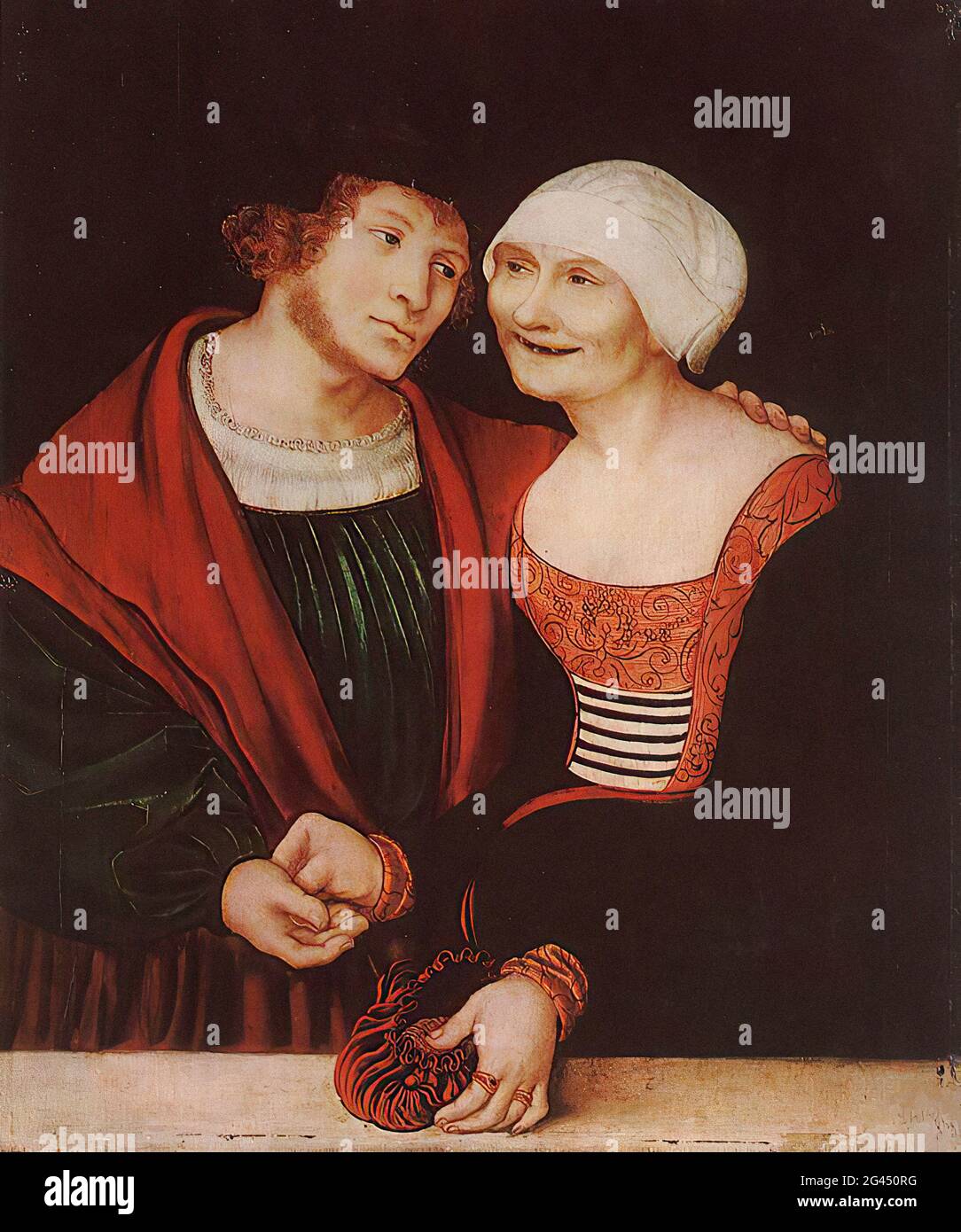 The infatuated old woman hi-res stock photography and images - Alamy