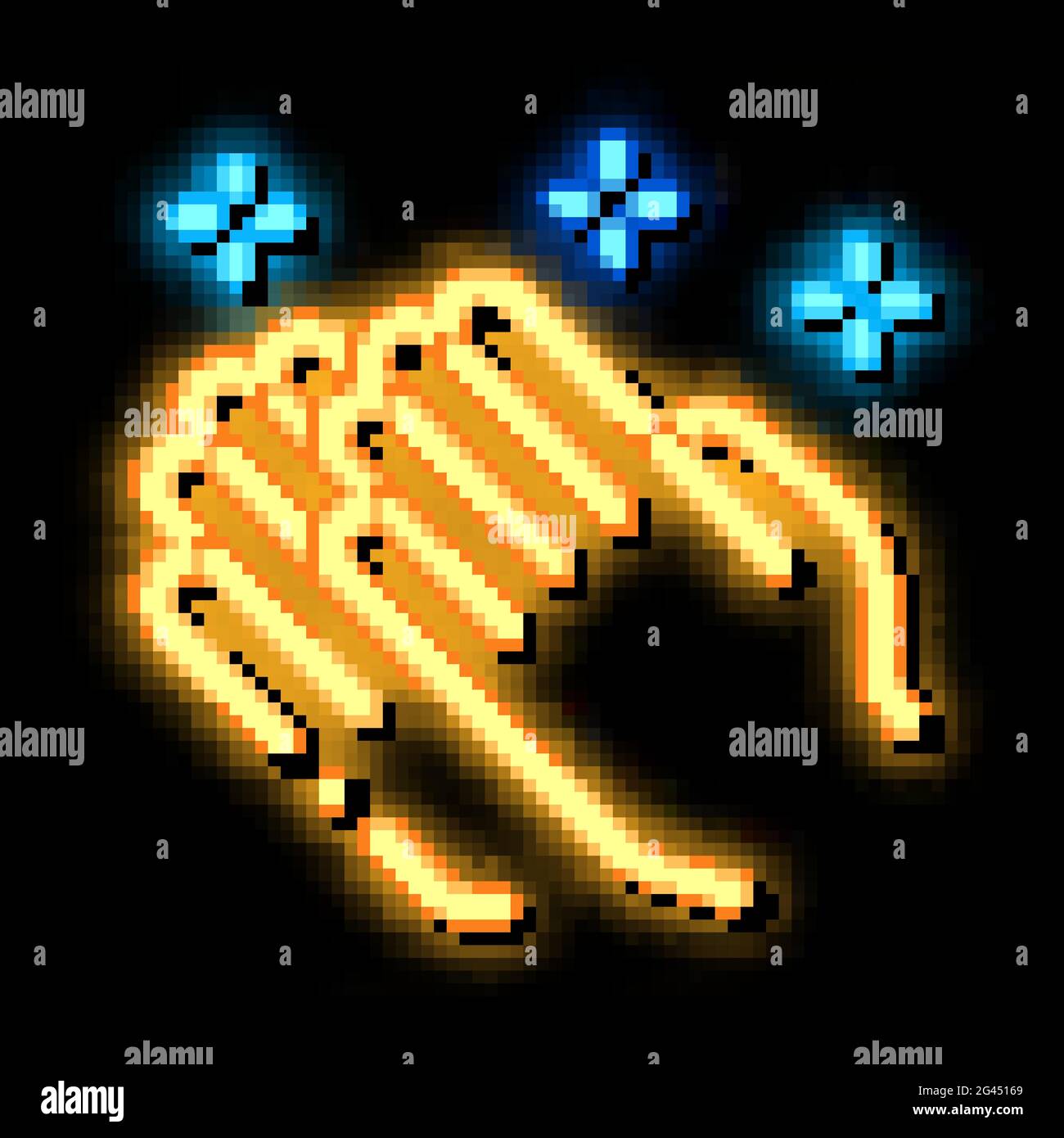 praying hands neon glow icon illustration Stock Vector Image & Art - Alamy