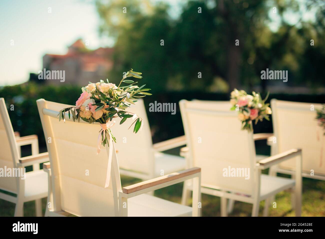 Ceremony chairs hi-res stock photography and images - Alamy