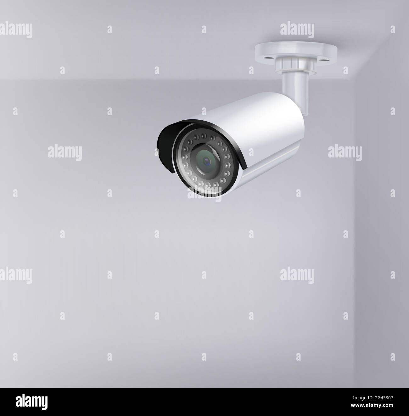 Cctv Security Cameras Stock Vector Images - Alamy
