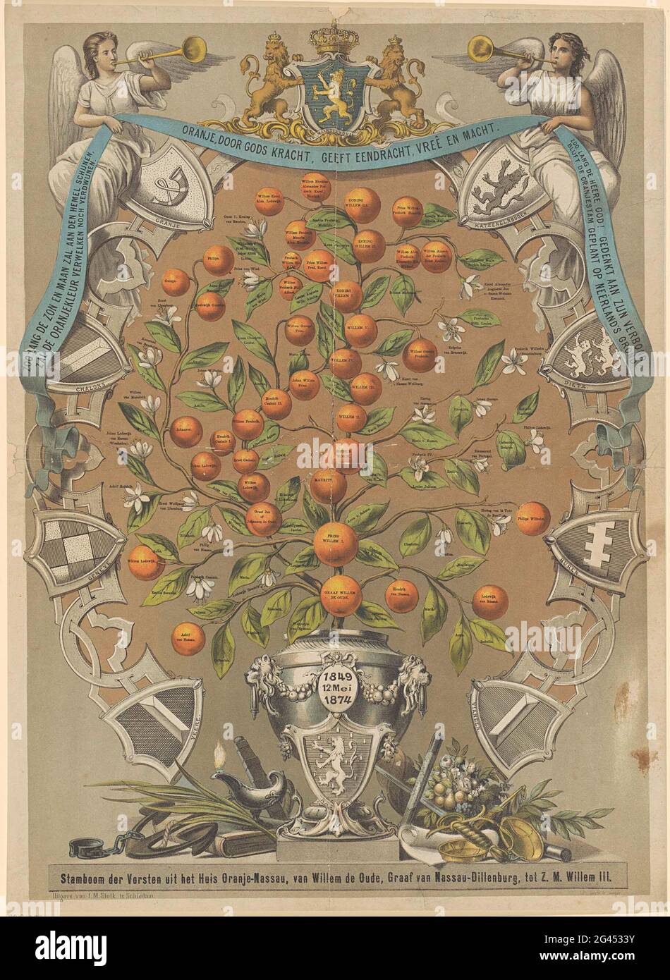 Family tree of the House Oranje-Nassau. Family tree of the House Oranje ...