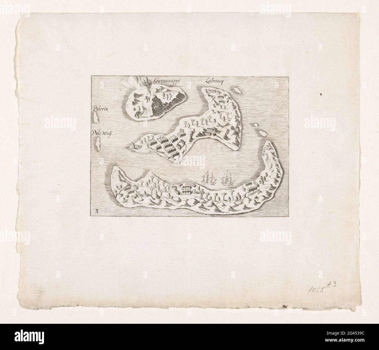 Banda islands map hi-res stock photography and images - Alamy