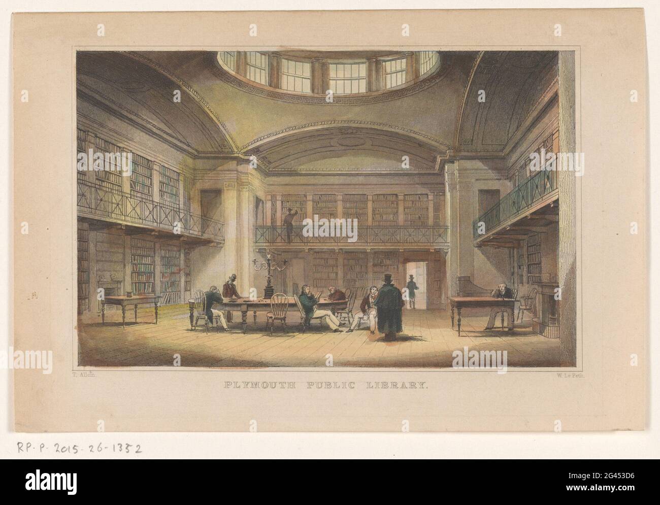 Library of Plymouth; PLYMOUTH PUBLIC LIBRARY Stock Photo - Alamy